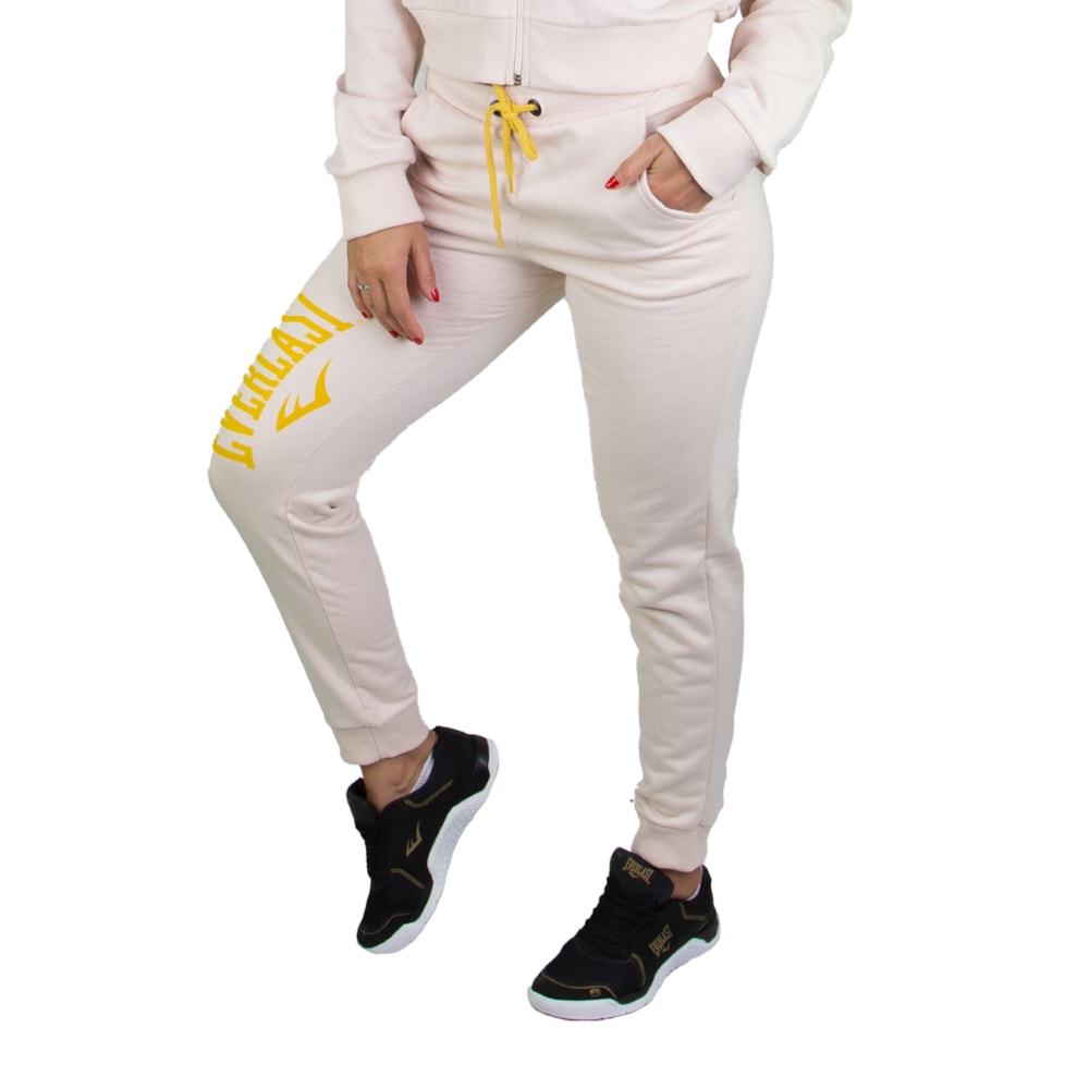 CALÇA CASUAL EVERLAST MOLETOM FEM CALÇA CASUAL EVERLAST MOLETOM FEM